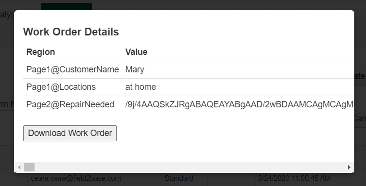 Managing Work Orders