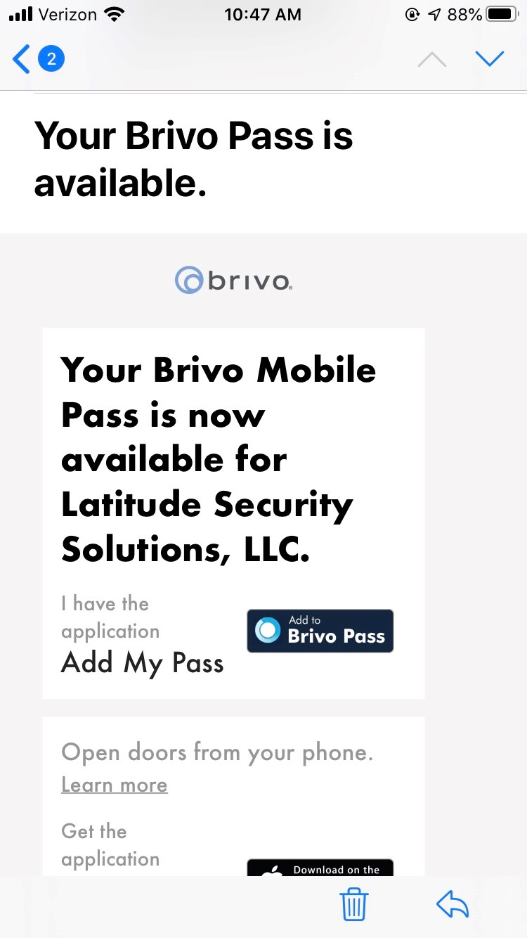 Adding Mobile Pass Users