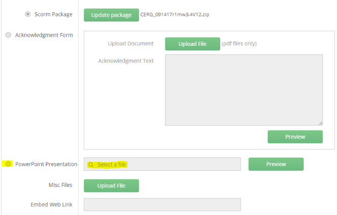 PowerPoint Conversions
