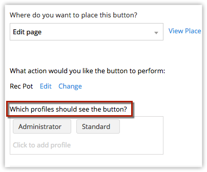 Customization - Using Custom Buttons