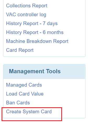 Creating System Cards