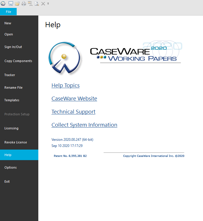 CaseWare Audit System Template Pre-training Checklist