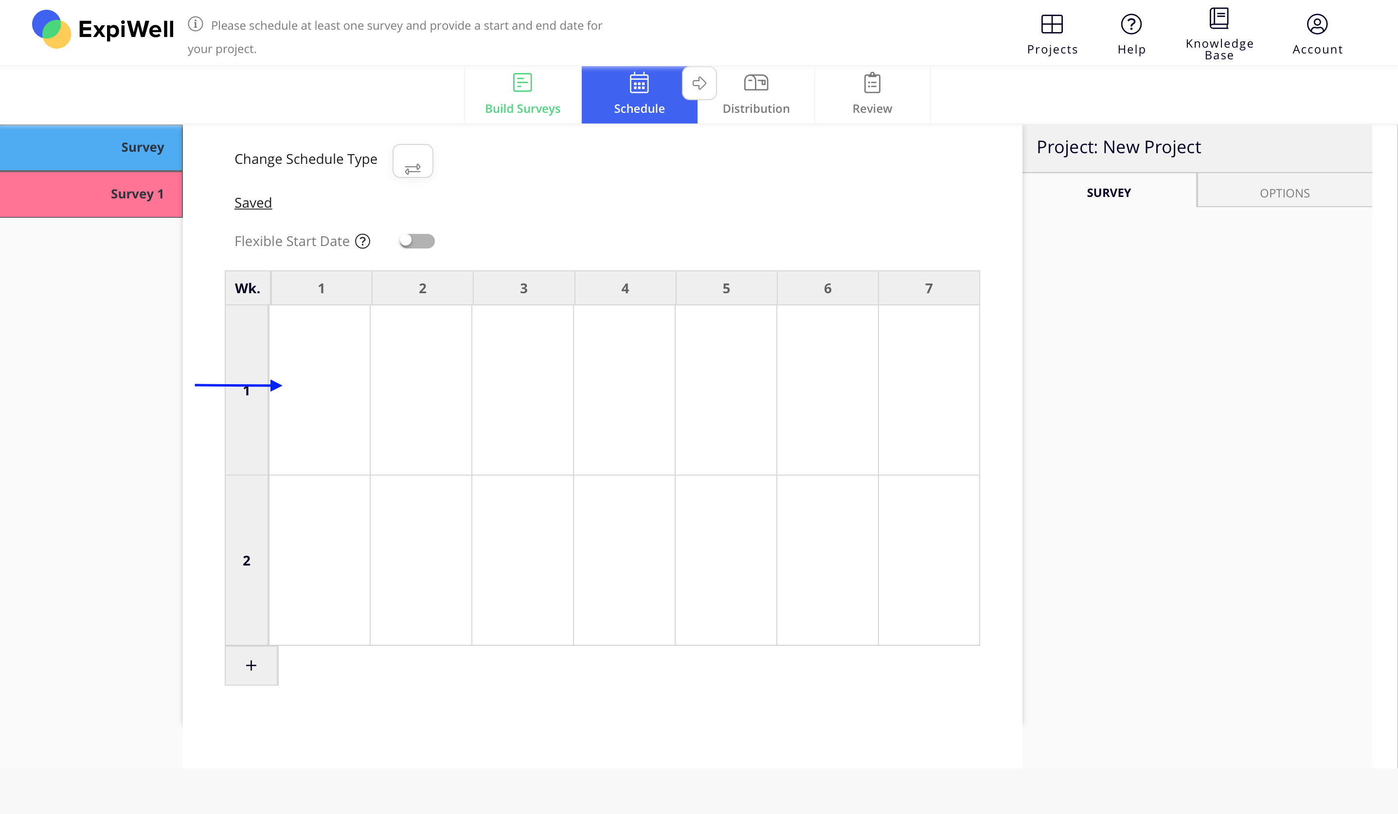 ExpiWell: Rolling Schedule for EMA and ESM