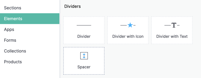 Edit Divider