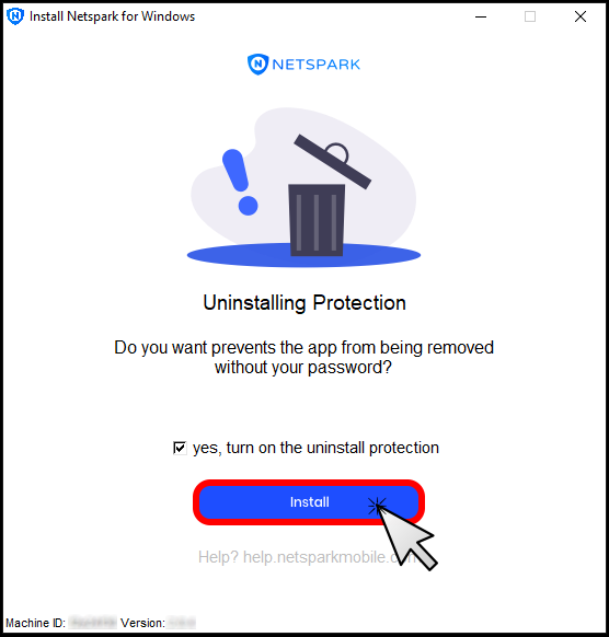 How do I install Netspark for Windows?