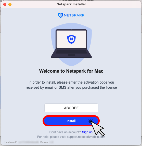 How to Install Netspark for Mac