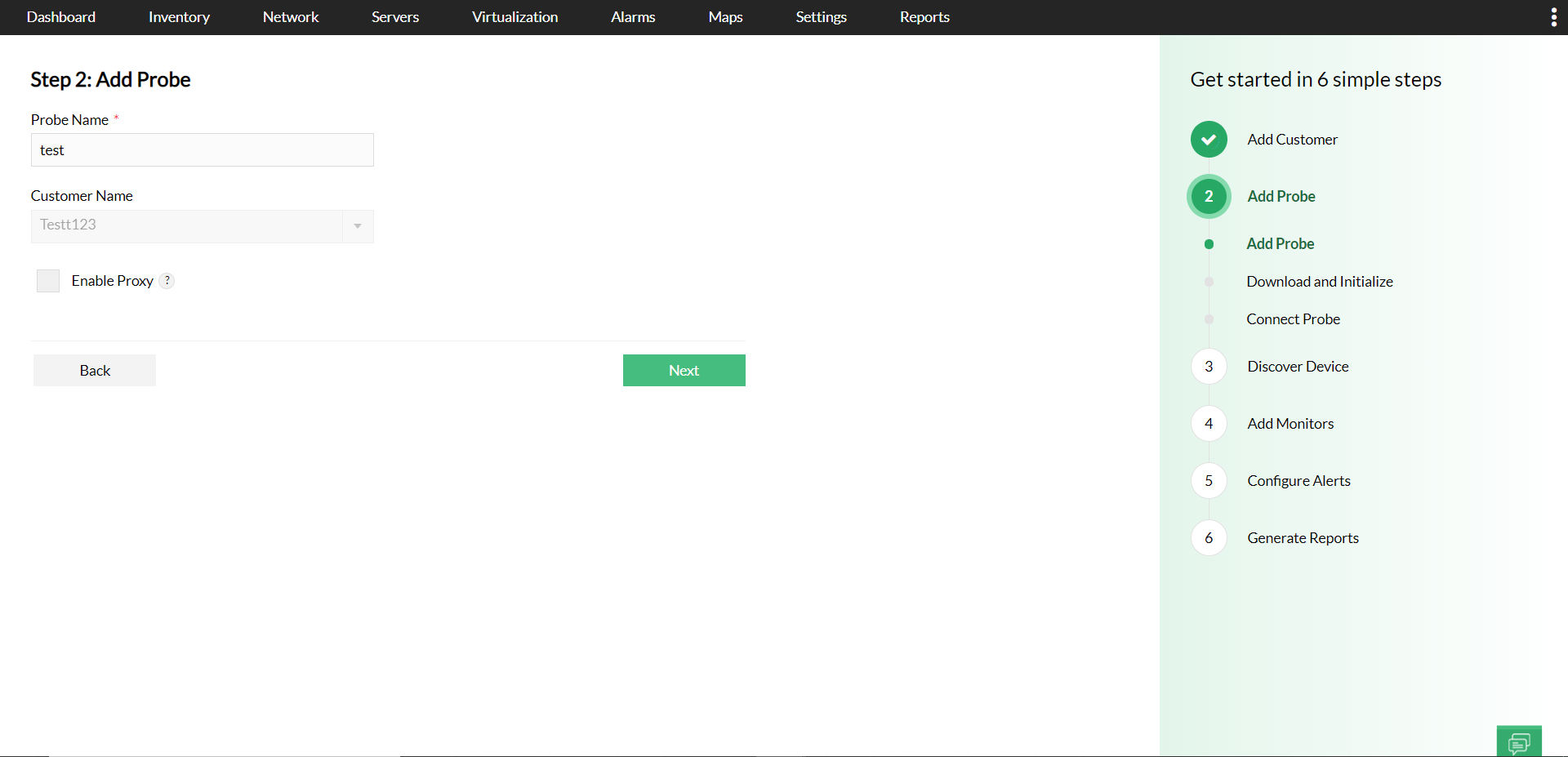 Getting Started with OpManager MSP