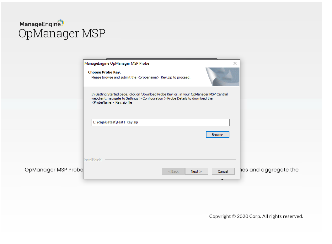 Getting Started with OpManager MSP