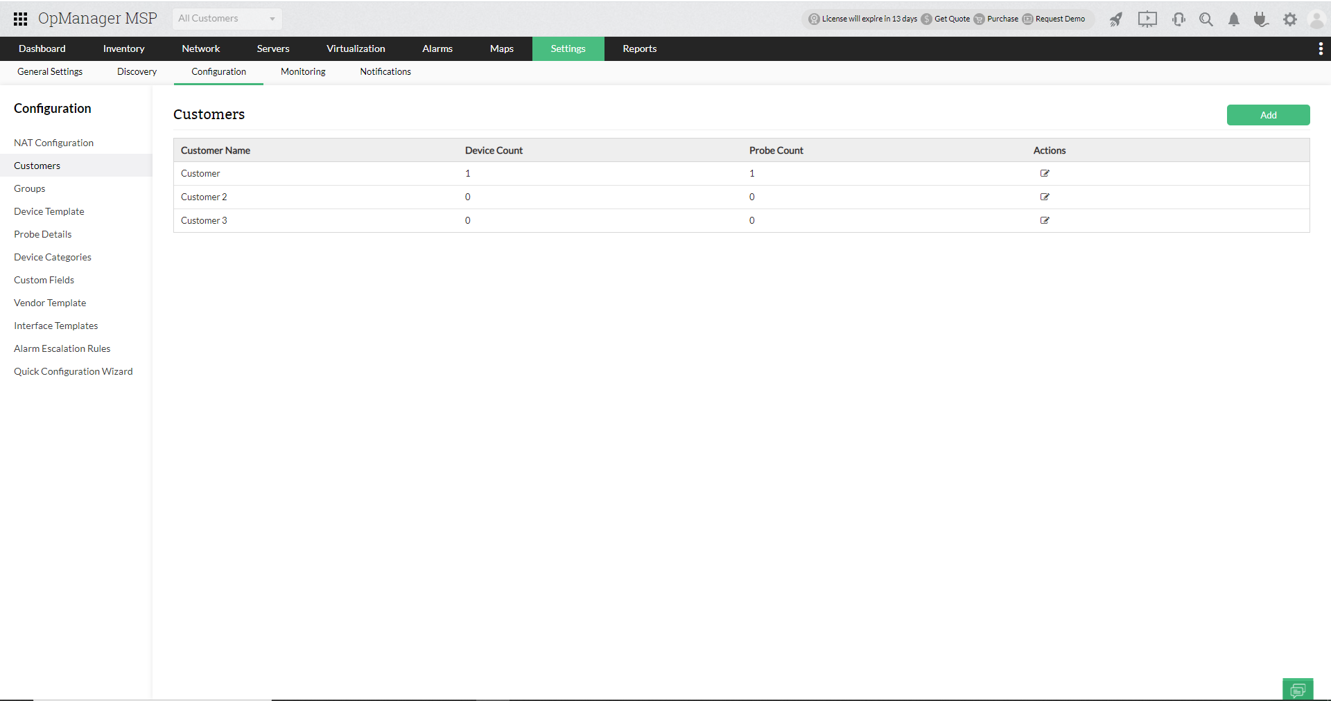Getting Started with OpManager MSP