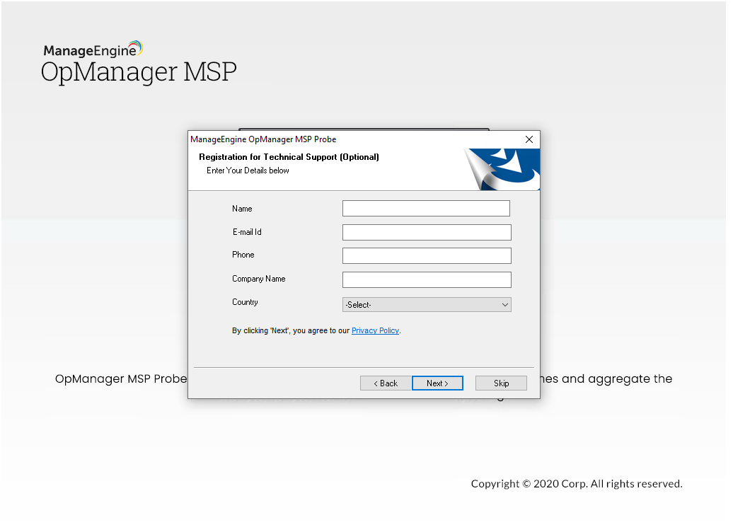 Getting Started with OpManager MSP