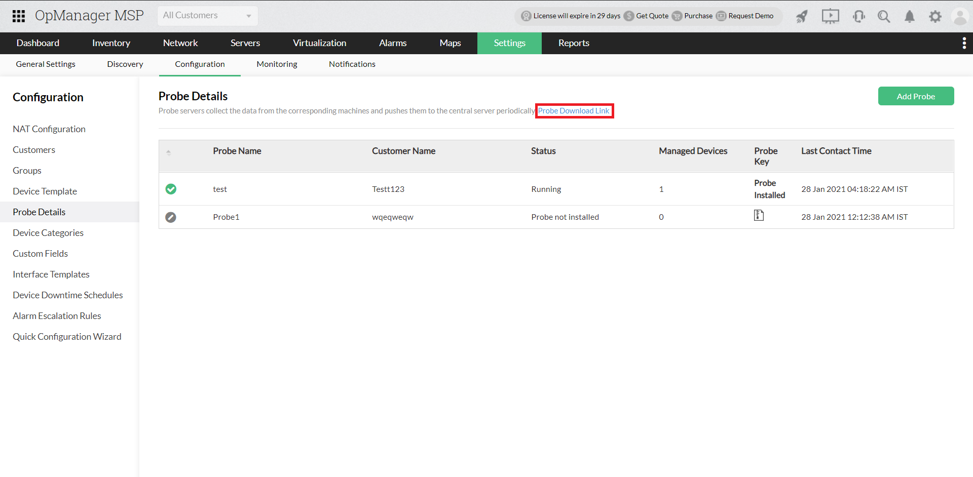 Getting Started with OpManager MSP