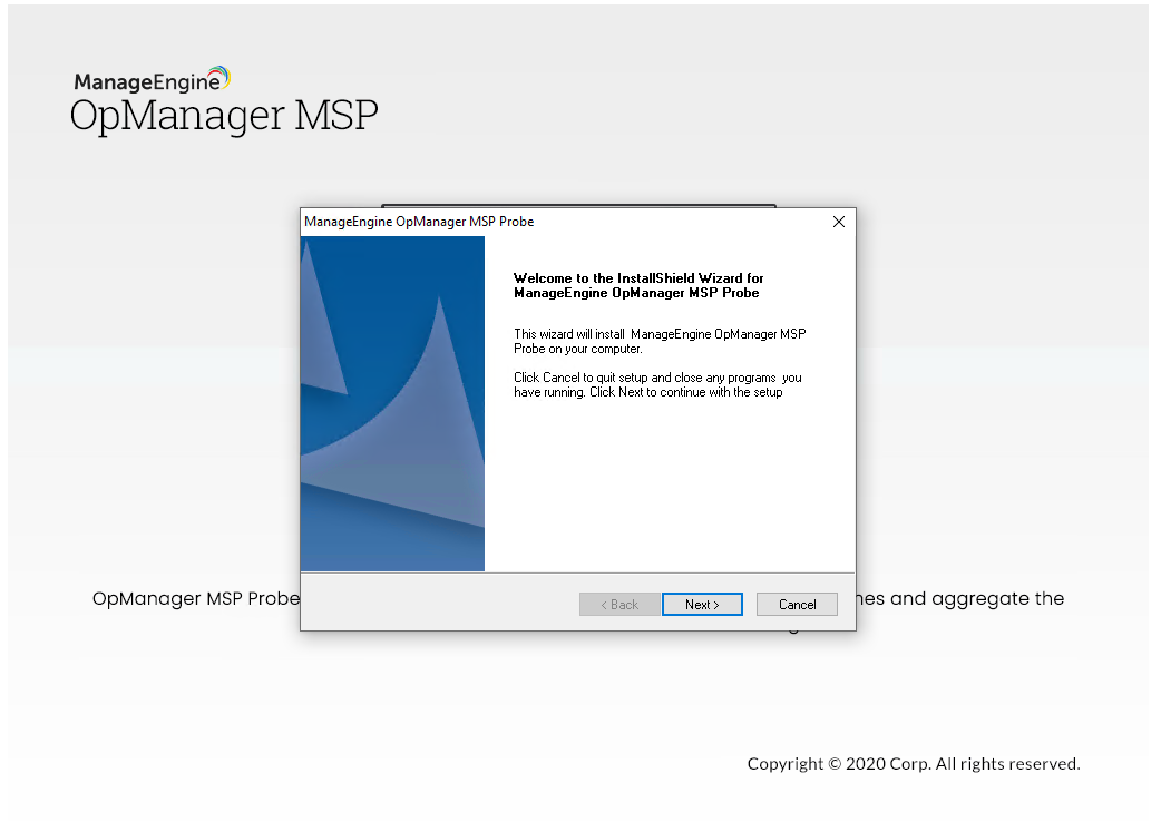 Getting Started with OpManager MSP