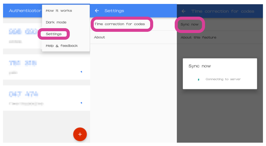 How to Sync Google Authenticator