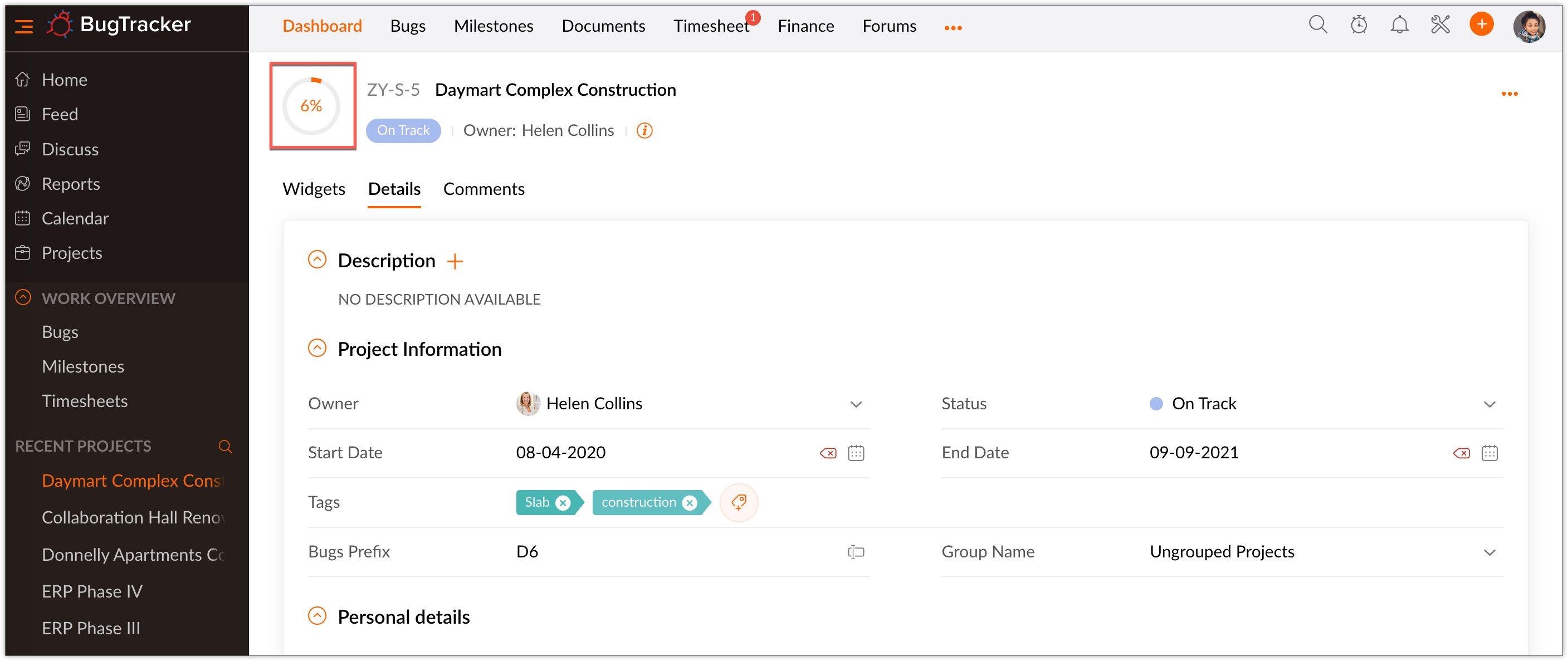 Project Settings | Online Help | Zoho BugTracker