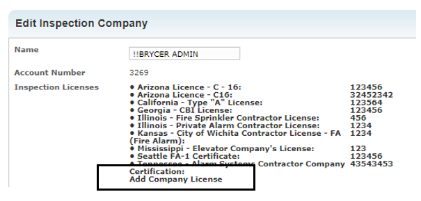 How to Add Your Company License