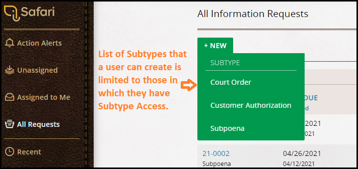 WHAT SHOULD YOU DO IF YOU NEED TO CHANGE THE SUBTYPE BUT DON'T HAVE PERMISSIONS? Recommended ...