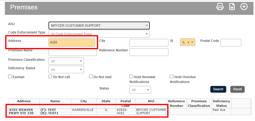 How to Update Contact Information on Premises