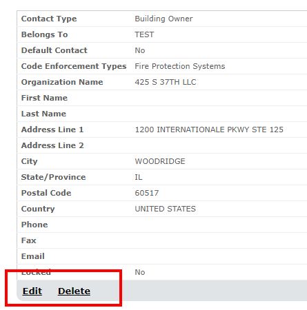 How to Update Contact Information on Premises