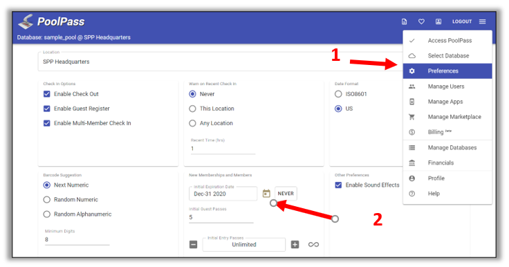 How to update membership expiration dates