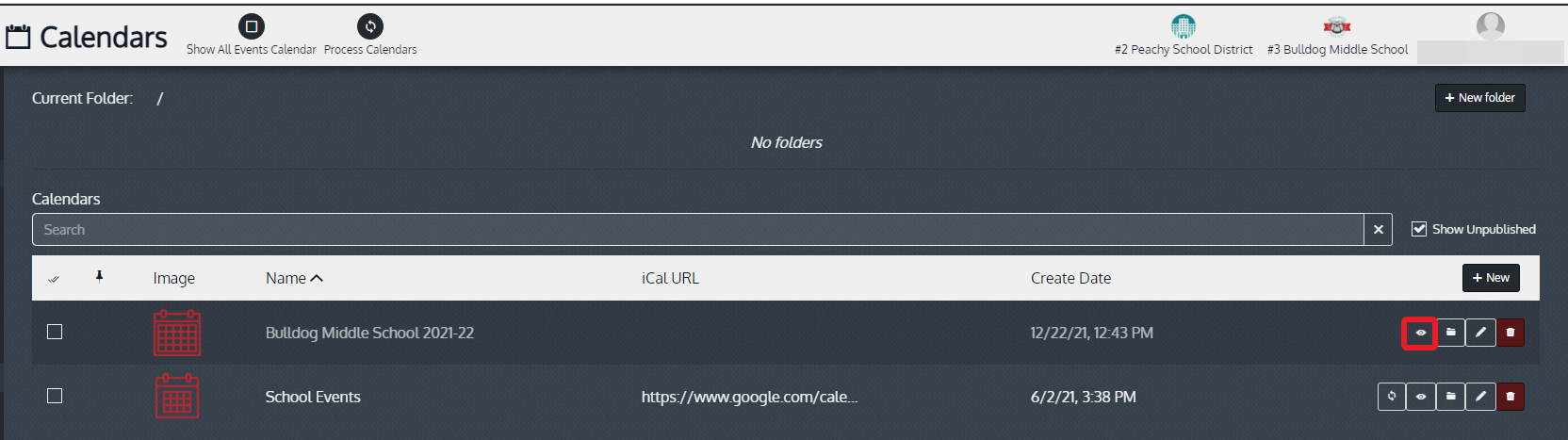 Deleting A Manual Calendar Event – Access+ Calendars – Edlio Help Center