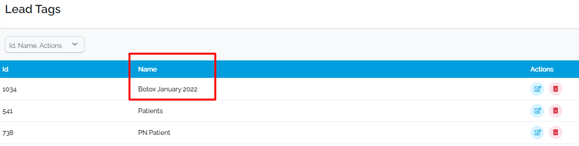 How To Create A New Lead Tag And Assign It?