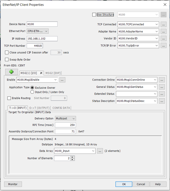 Solution Square : H100/H100+ Ethernet Setup with the BACnet IP Card