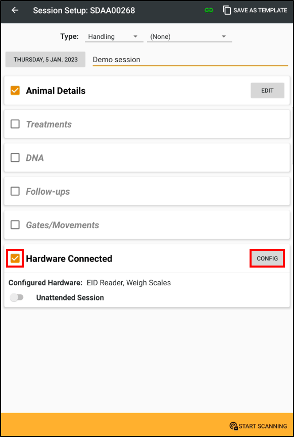 Setup Gallagher W610 v2 & W810 v2 Weigh Scale (app)