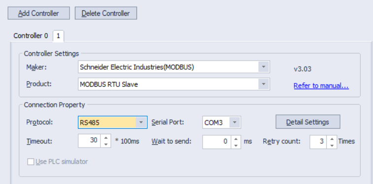 Solution Square : Setting Multiple Controllers on an HMI