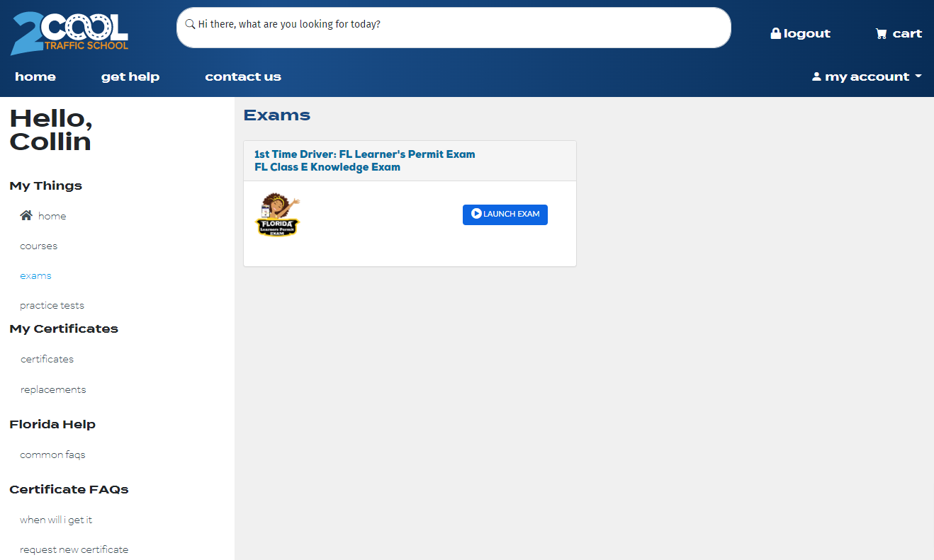 Florida Learner's Permit Exam (Class E Knowledge Exam) FAQ