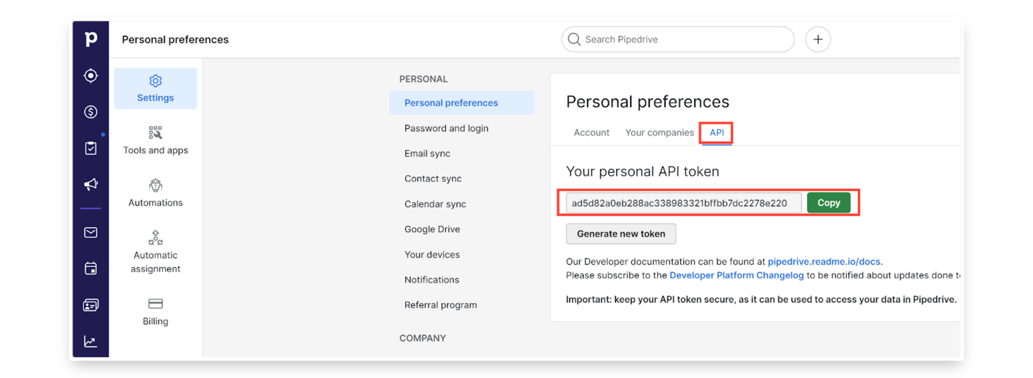 Pipedrive Integration Guide