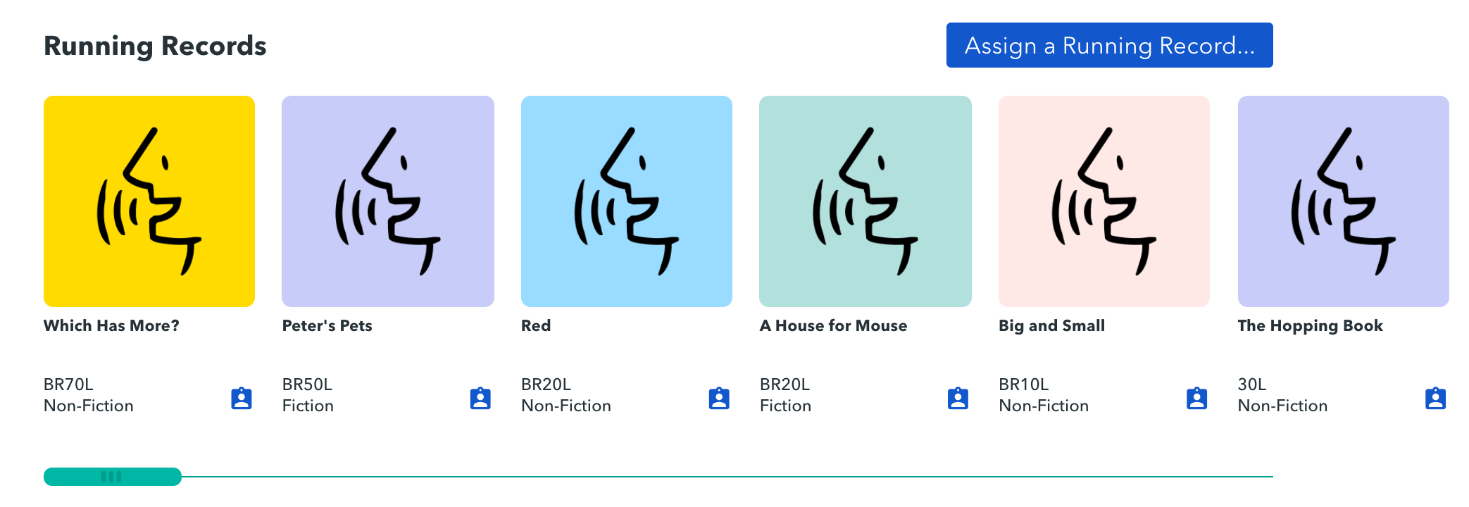 Assigning Running Records