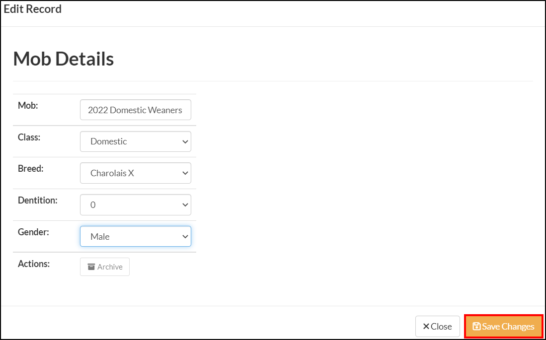 Setup Mobs (web & app)