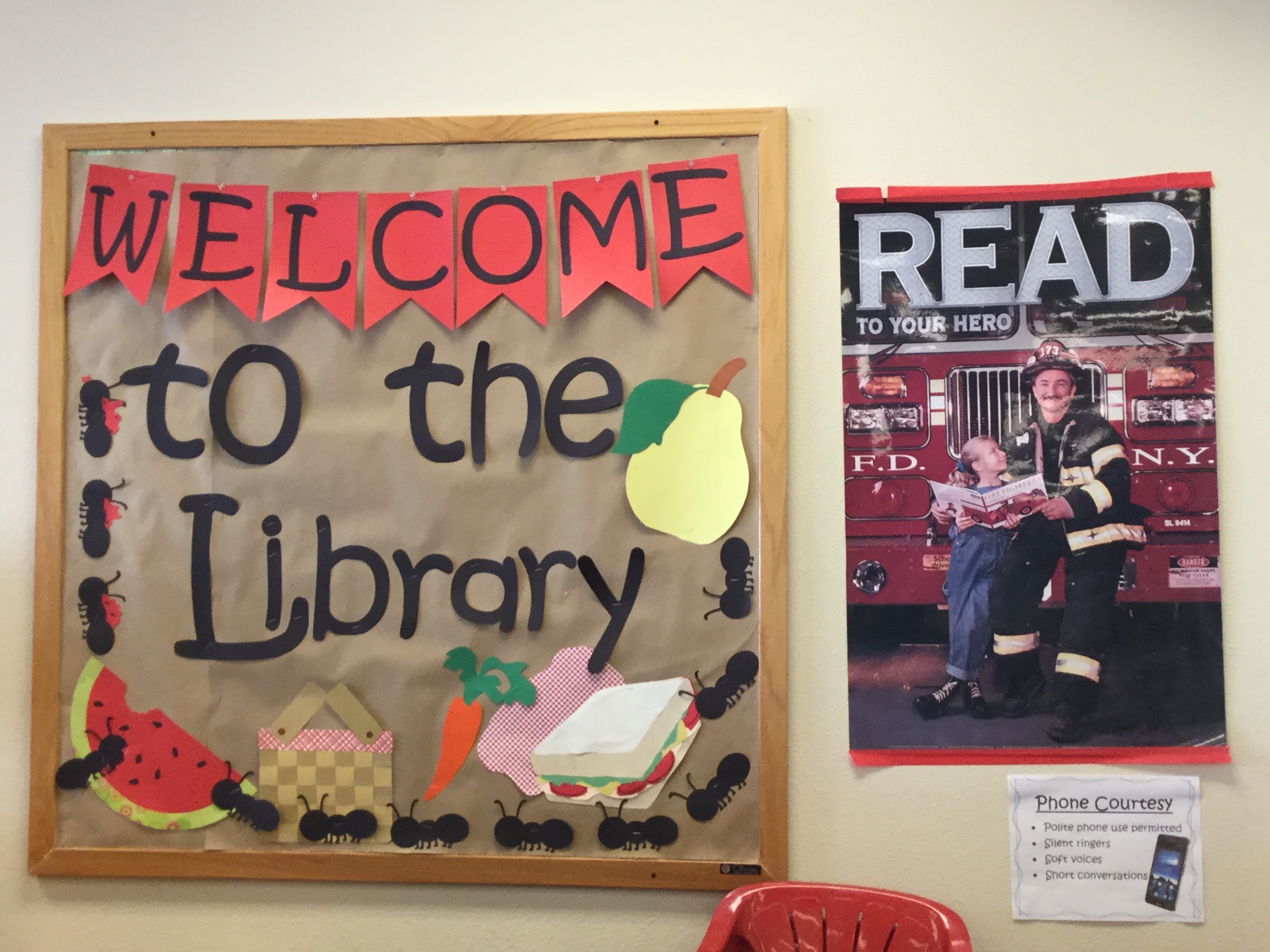 Welcome Back To School Library Bulletin Boards