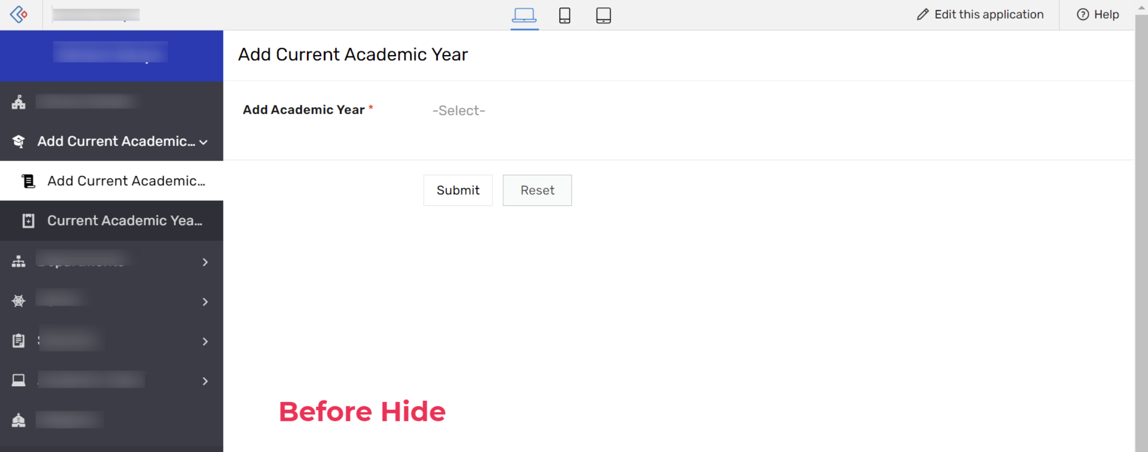 Hide/Show and Custom function in Creator